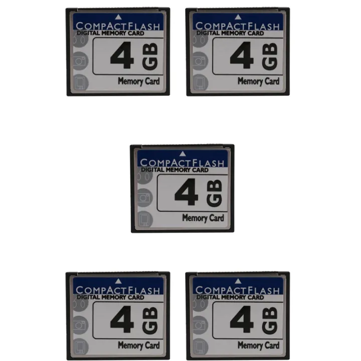 5X Professional 4GB Compact Flash Memory Card(White&Blue) | Daraz.lk