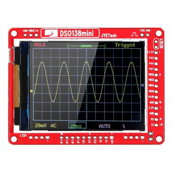 JYE Tech DSO138 Mini Digital Oscilloscope DIY Kit SMD Parts Pre ...