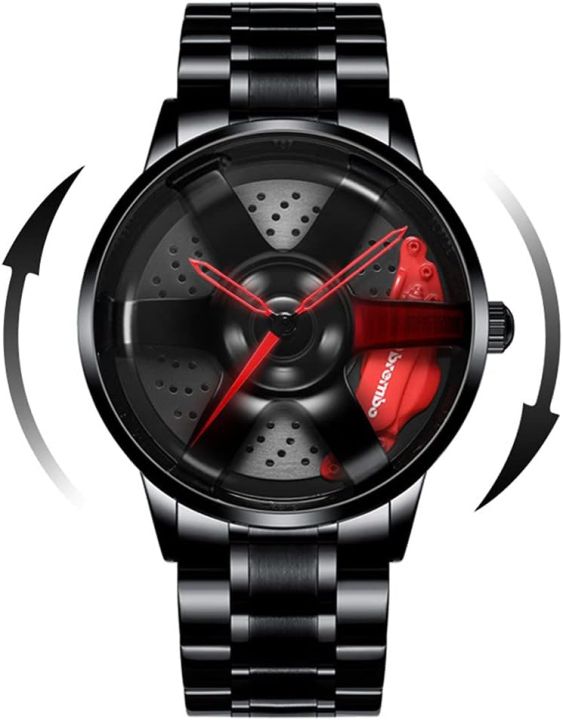 HEEYEE 3D Spinning Model Rim Watch Hub Custom Design Sports Car Rim 360 ...