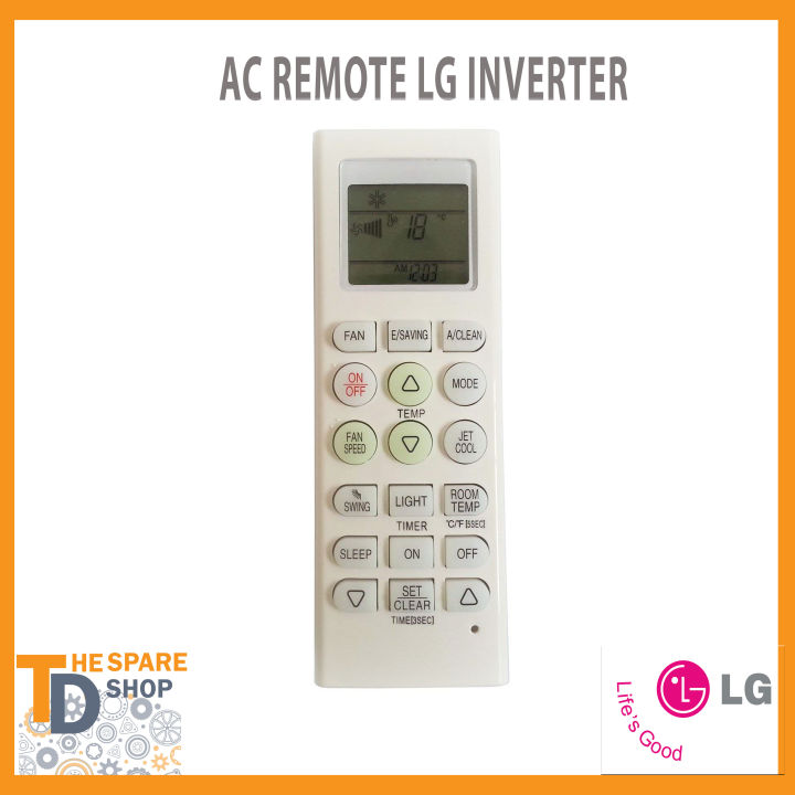Ac Remote LG Inverter Remote Ac LG | Daraz.lk