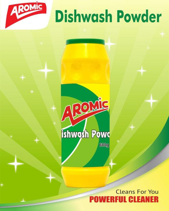 AROMIC Dish Wash Powder 600g | Daraz.lk