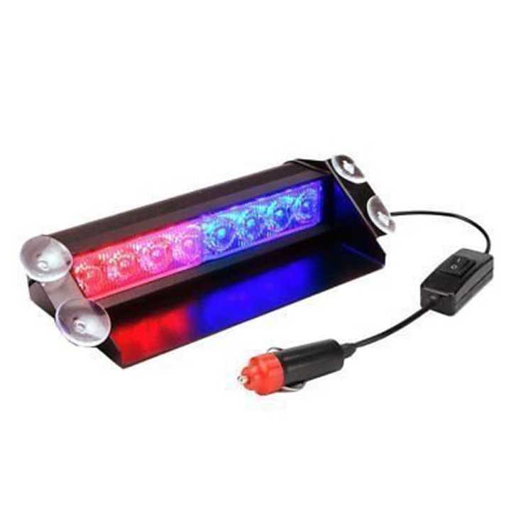 Car Police Strobe Metal Cover VIP Emergency Warning Flash Light | Daraz.lk