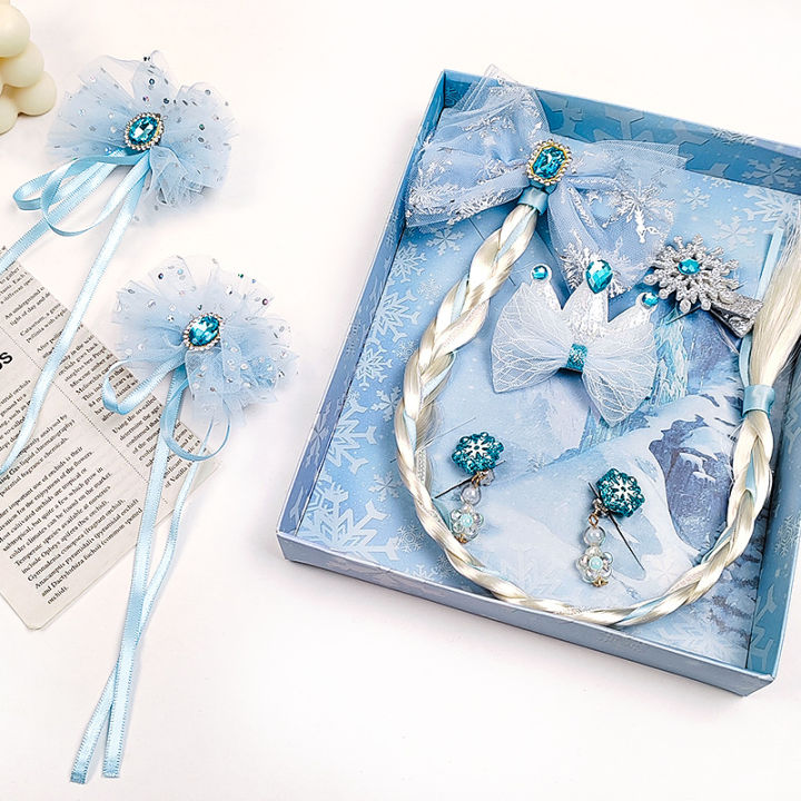 [ New ] Frozen Crown Headdress Children's Little Princess Princess Elsa ...