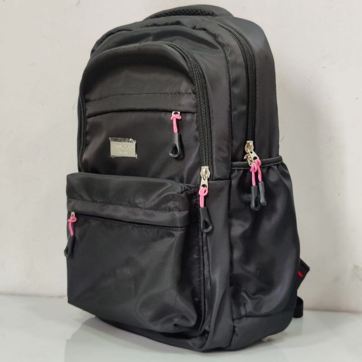 JIMMY CHOO Stylish Double Shoulder Backpack/ Bag (School Bag/ Class Bag ...