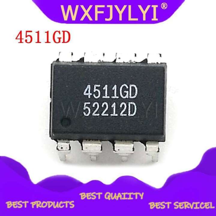 10pcs Ic 4511 4511gd Ap4511 Ap4511Gd Dip-8 | Daraz.lk