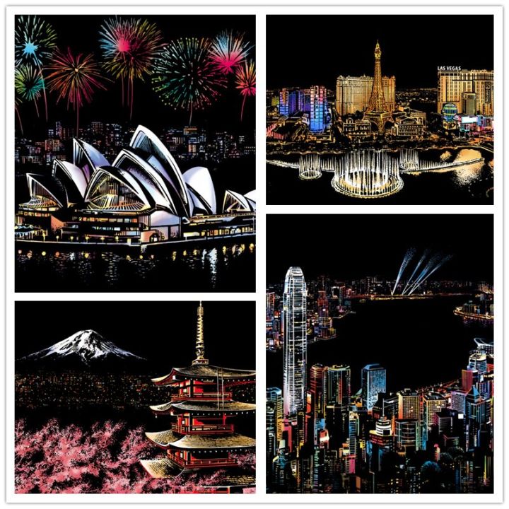 【World Supermarket 2021】40.5x28.5 CM DIY Manual Painting Creative ...