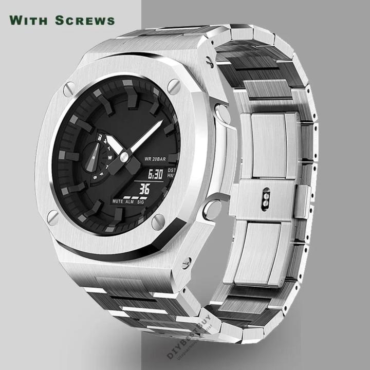 Nautilus Style Casioak GA2100 gab2100 Refit Mod Kit Set For G shock GA ...