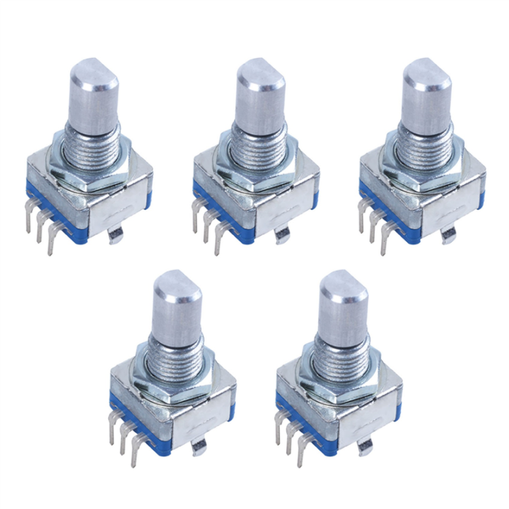 5X 20-Point Shaft Detents Encoder and 360 Degree Rotary with Push ...