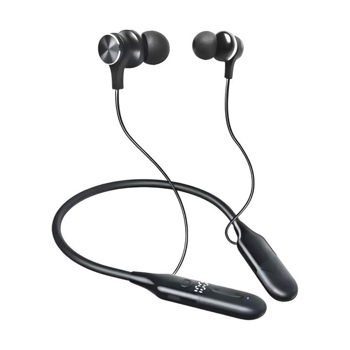 Neck Band Handsfree Wire less Headset Kisonli KC-6 Neckband EarBuds ...