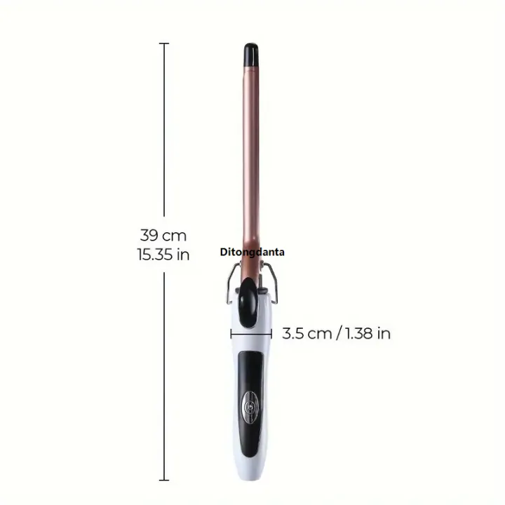 NEW Temperature controlled, heated fast stick curls 0.51 inch ceramic ...