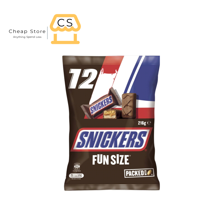 Snickers x 12 Fun Size 216g | Daraz.lk