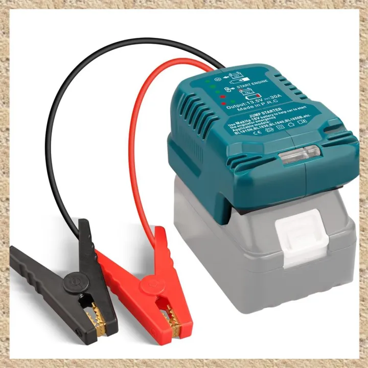 Jumper Cables Jump Kit for 18V Battery, Jump Starting Adapter Auto ...