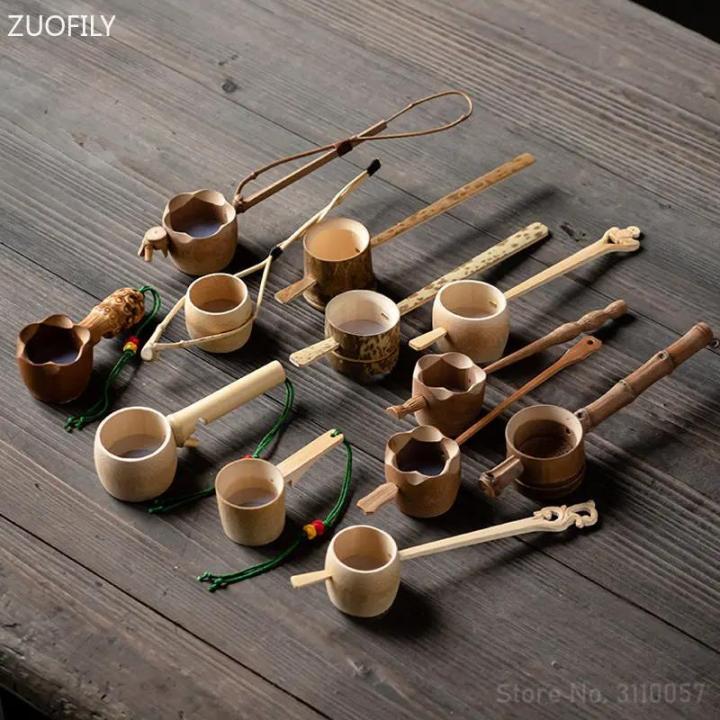 Bamboo Rattan Tea Infusers Tea Ceremony Utensils Long Handle Tea ...