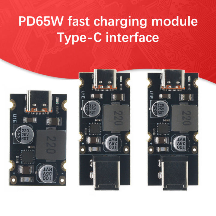PD65W Fast Charging Module Type-C Interface PD3.1 PPS Fast Charging QC3 ...