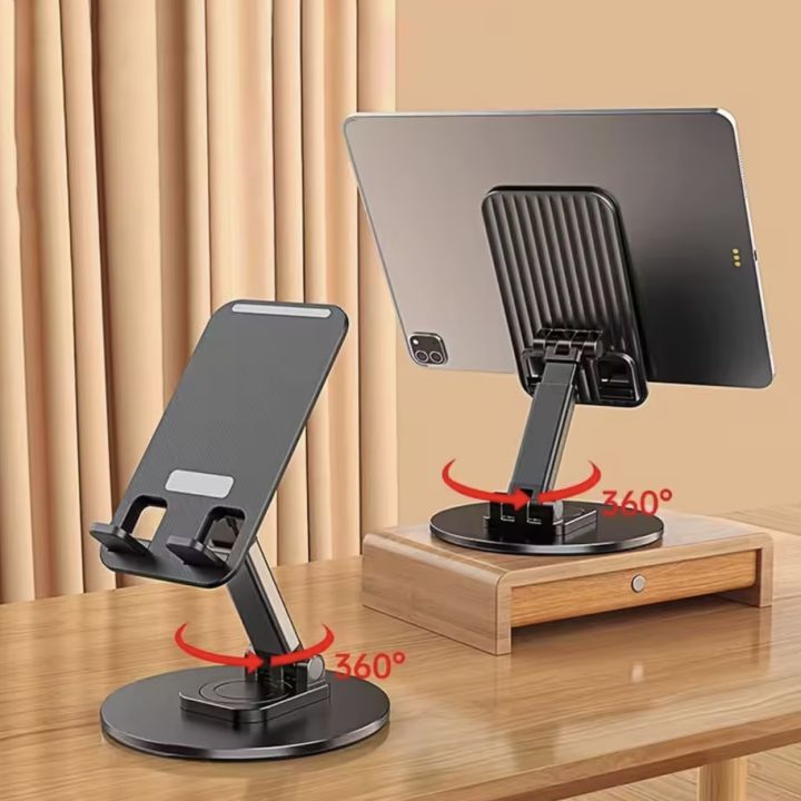 360 Rotation Universal Lazy Phone Holder Desk Bed Side Desktop Flexible ...
