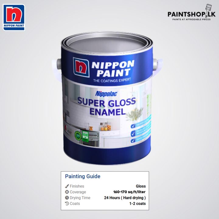 Nippolac Super Gloss Enamel | Daraz.lk