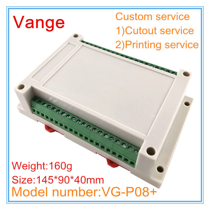 Vange PLC control junction box 145*90*40mm ABS plastic instrument ...