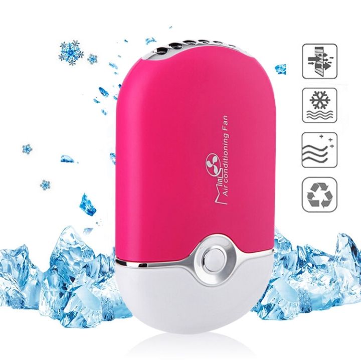 Portable Mini USB Charging Air Conditioner Refrigerating Handheld Small ...