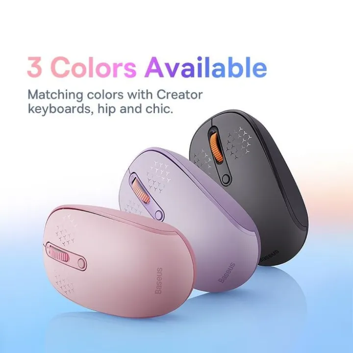 Original Baseus F01B Tri-Mode Wireless Mouse | Daraz.lk