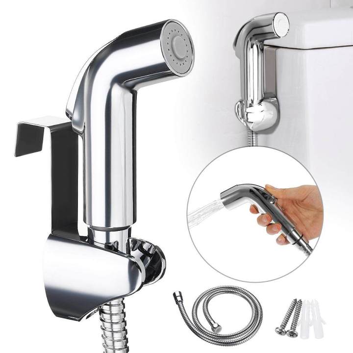Handheld Bidet Shattaf Shower Head Copper Clean Bathroom Toilet ...
