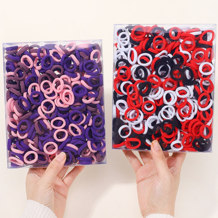20/50/100pcs Baby Girls Colorful Small Elastic Hair Bands Children ...