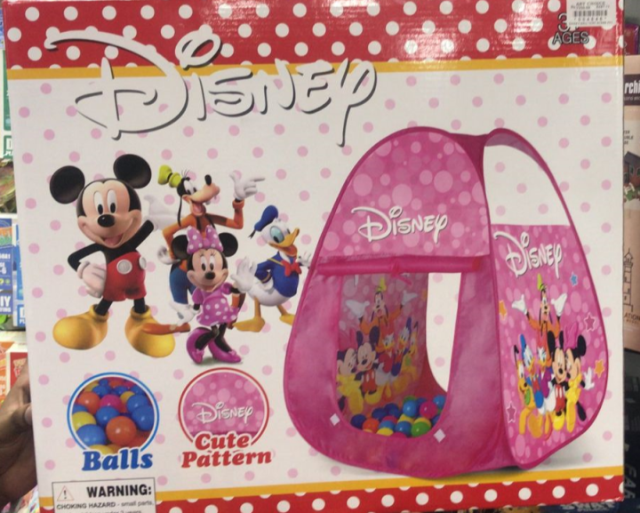 Minnie Mouse Kids Tent with 100 Balls | Daraz.lk
