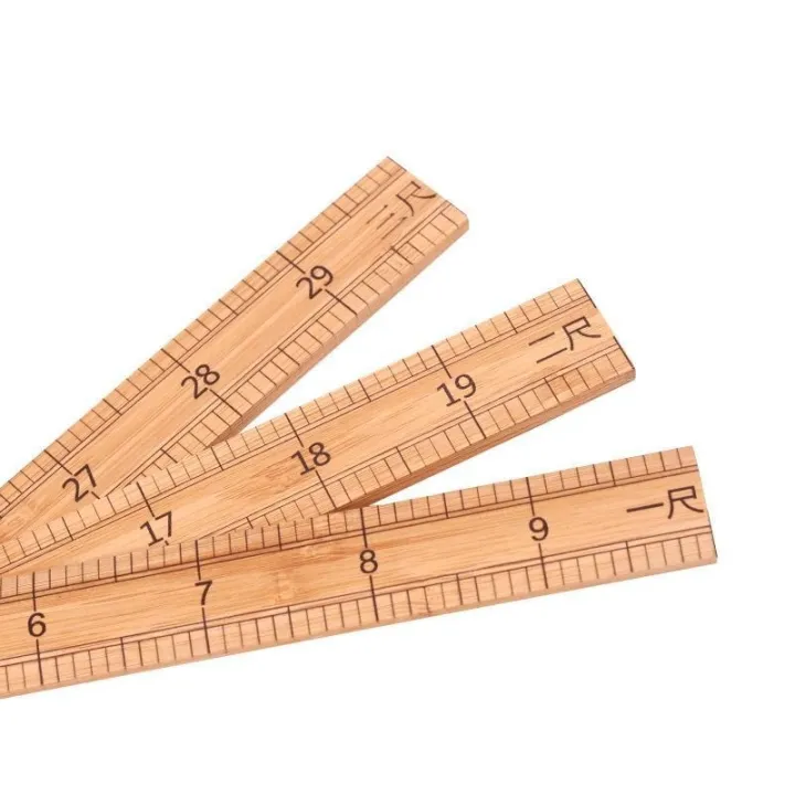 【Eesty】Ruler bamboo ruler measuring clothes 1 meter measuring clothes ...