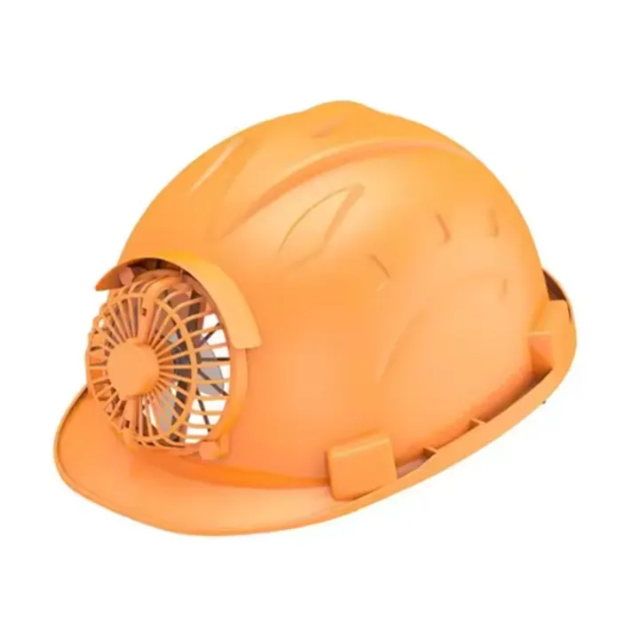 Solar Hard Hat with Fan Built-in Air Conditioner Refrigeration Site ...