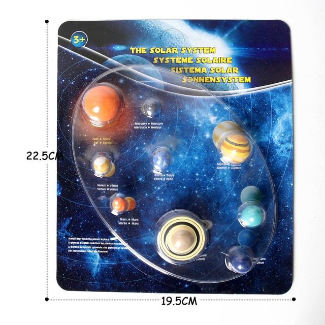 Simulation The Solar System Figurine,Cosmic Planet Universe Plastic ...