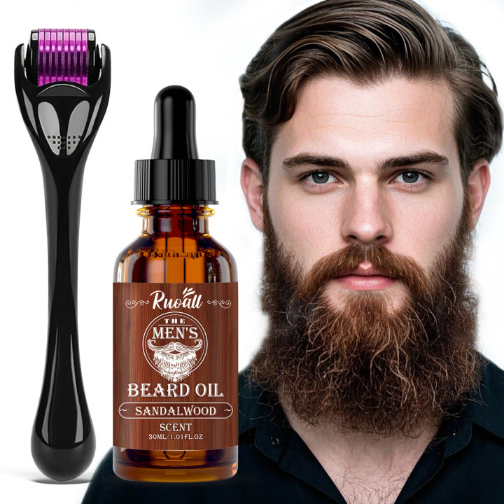 30ml Bottle Castor Oil Beard Oil, Micro-Needle Length 0.25mm,Cooling ...