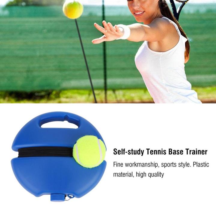 【happy one】Self-study Tennis Base Trainer Rebound Tool | Daraz.lk