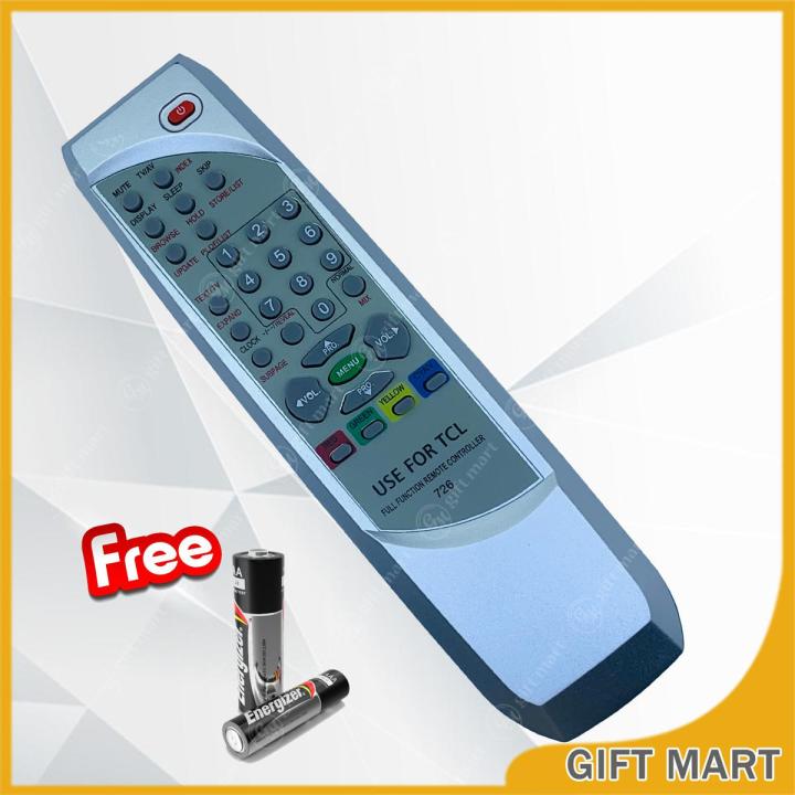 TCL Universal Multi Crt Tv Remote Controller & Free Batteries TCL CRT ...