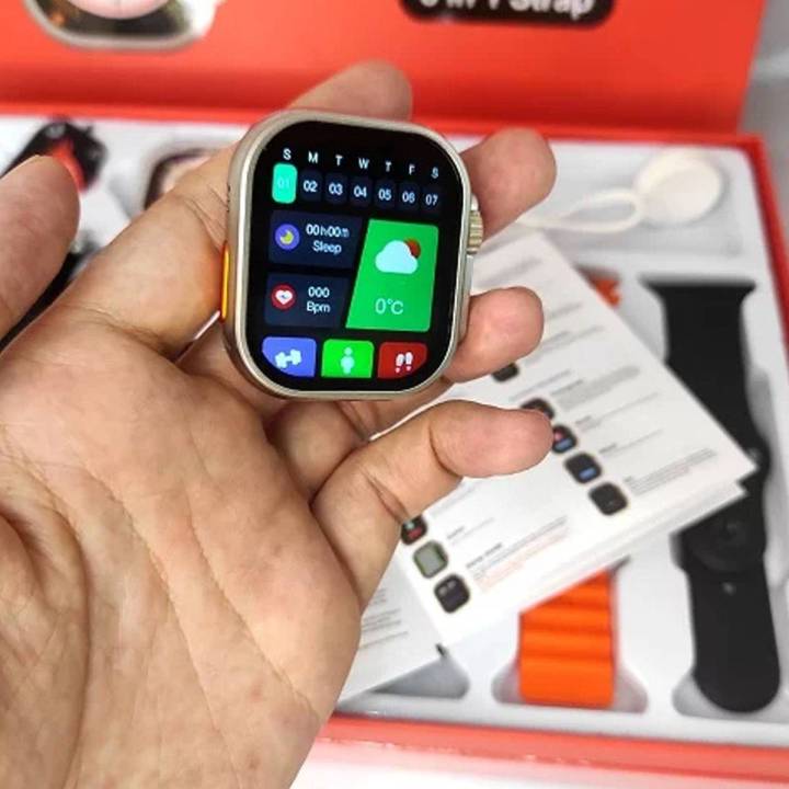 H12 Ultra Smartwatch - 7-in-1 Ultra Series 8 with 2.2| IPS Display ...