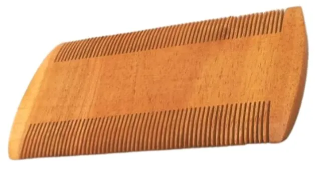 Handmade Neem Wooden Comb for Healthy Hair and Beard.(FROM INDIA)NUZ ...
