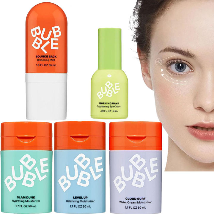 Bubble Set Moisturiser Hydrating Restoring Skin Cell Vitamin E ...