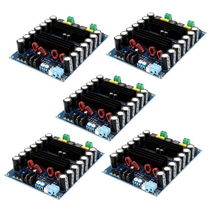(COKP) 5X XH-M641 TPA3116D2 DC12V 24V 150W x 2 Audio Digital High Power ...