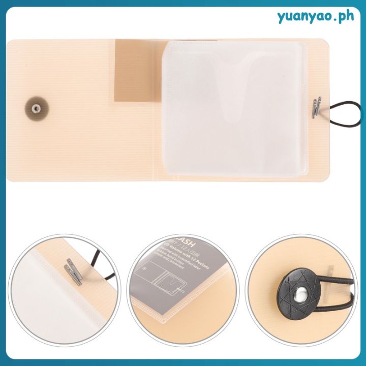 Dvd Holder Book CD Carrying Case Bag Sleeves Binder Organizer Pouch ...