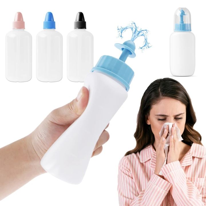 【hot】 250ML Nasal Irrigator Nose Washer Allergic Rhinitis Sinusitis ...