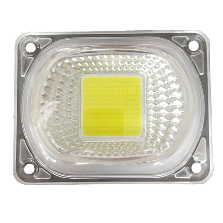 1Set LED COB Chip Matrix With Lens Reflector for 50W Spotlight Flood ...