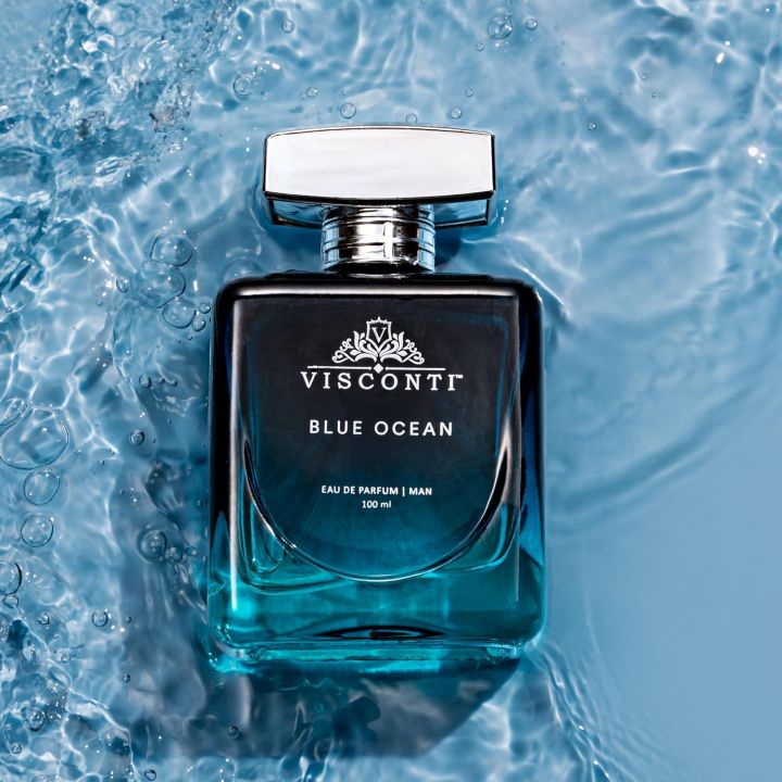 Visconti Blue Ocean Perfume For Men Eau De Parfum Aquatic Fragrance ...