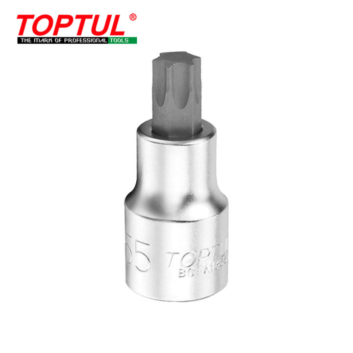 Toptul Star Bit Sockets - 1/2" - CR-V - Multiple Sizes Available | Daraz.lk