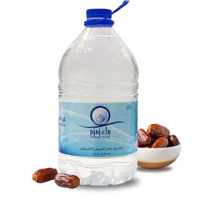Pure Zam Zam Natural Water 5L ( 100% Authentic Water Saudi Arabia ...