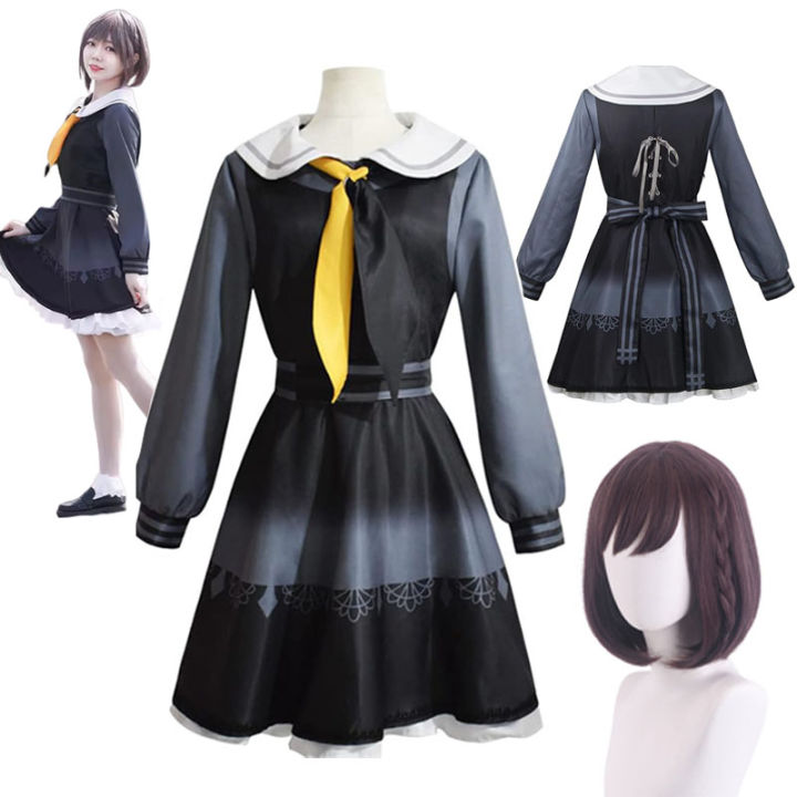 Shinonome Ena Cosplay Costume Wig Anime Project Sekai Colorful Stage ...