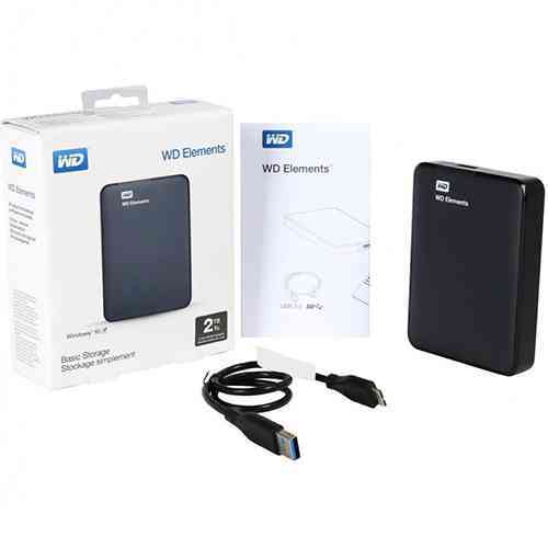 WD Western Digital Elements External Hard Disk Enclosure Usb3.0 | Daraz.lk