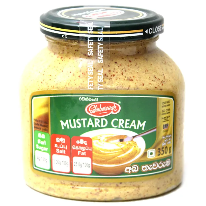 Edinborough Mustard Cream 350g | Daraz.lk