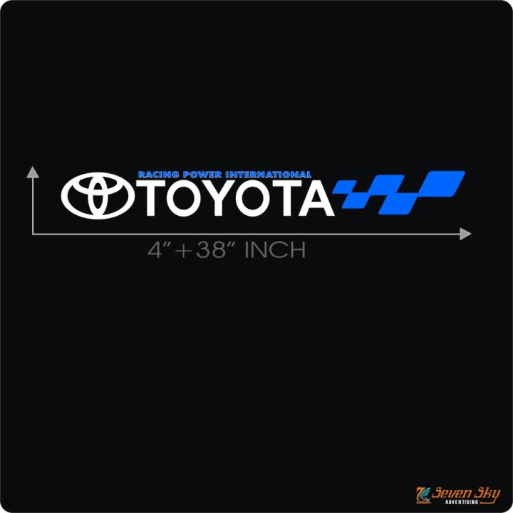 Windscreen TOYOTA Tinted Stickers Car Buddy Van Alto WagonR Mini Car ...