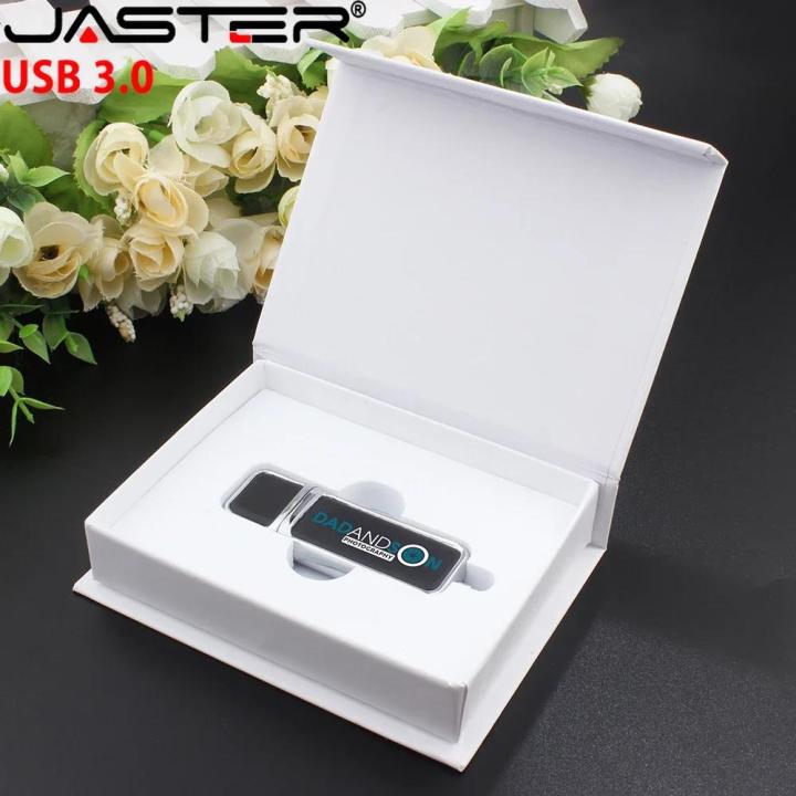 High Speed Leather USB 3.0 Flash Drive 128GB Free Custom Printed Logo ...