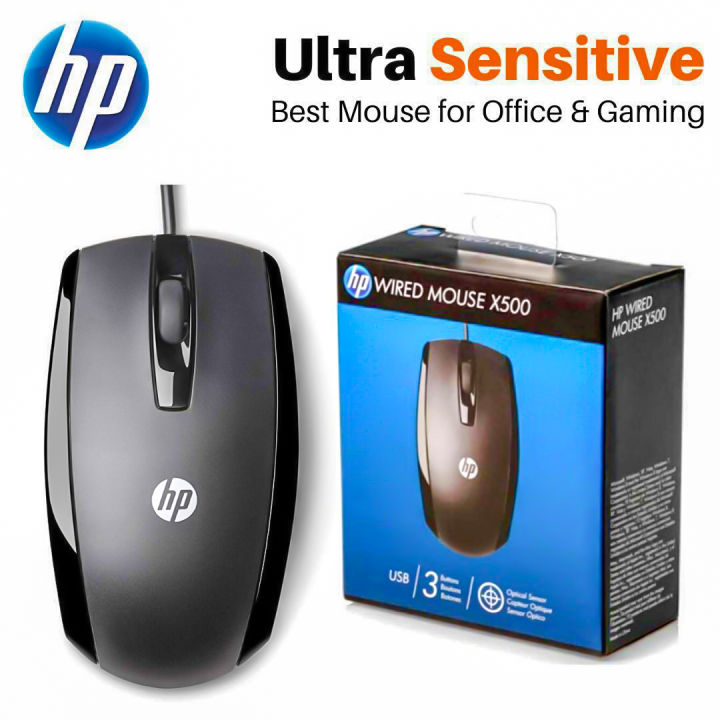 HP X500 Wired Mouse | Daraz.lk