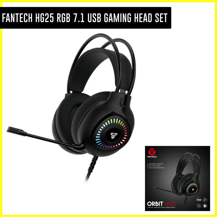Fantech HG25 RGB 7.1 USB Gaming Headset | Daraz.lk
