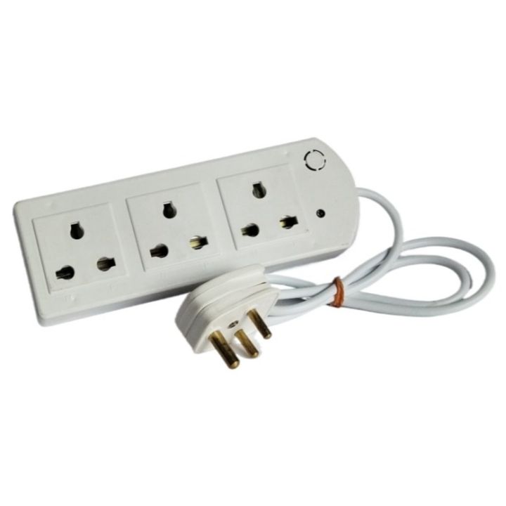 Asiri 3 in 1 Extension Wire Cord - Multi Plug 6A/13A Power Adapter ...